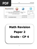 Term 1 - Paper 1 Grade 4 | PDF