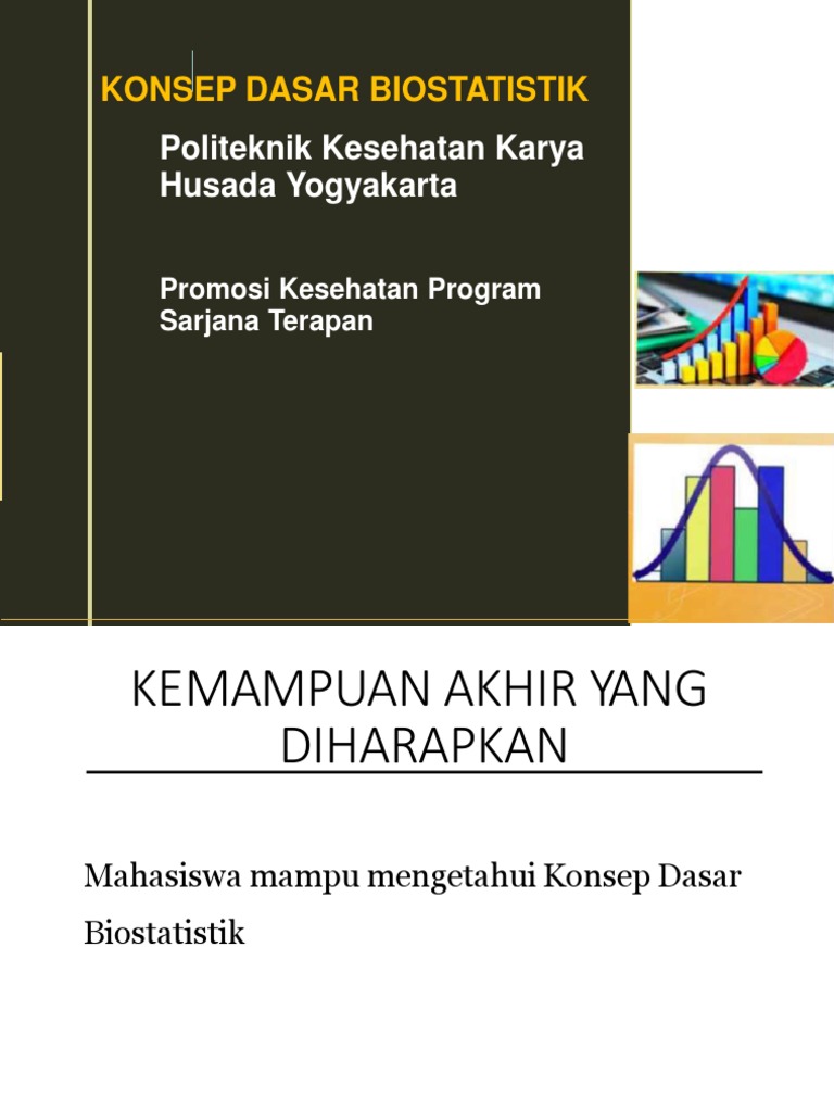 Konsep Dasar Biostatistika | PDF
