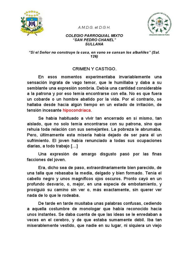 Crimen y Castigo | PDF