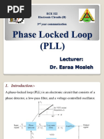FM Modulation and Demodulation Using PLL: Experiment No 7 Group A-2 19 ...