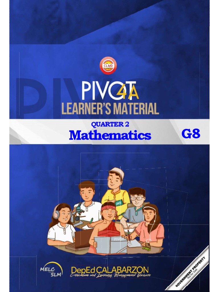 Mathematics G8: Quarter 2 | PDF | Function (Mathematics) | Equations