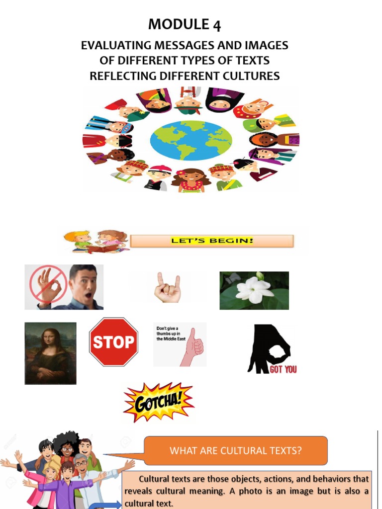 (Module 4) Different Types of Text & Reflecting On Different Types of ...