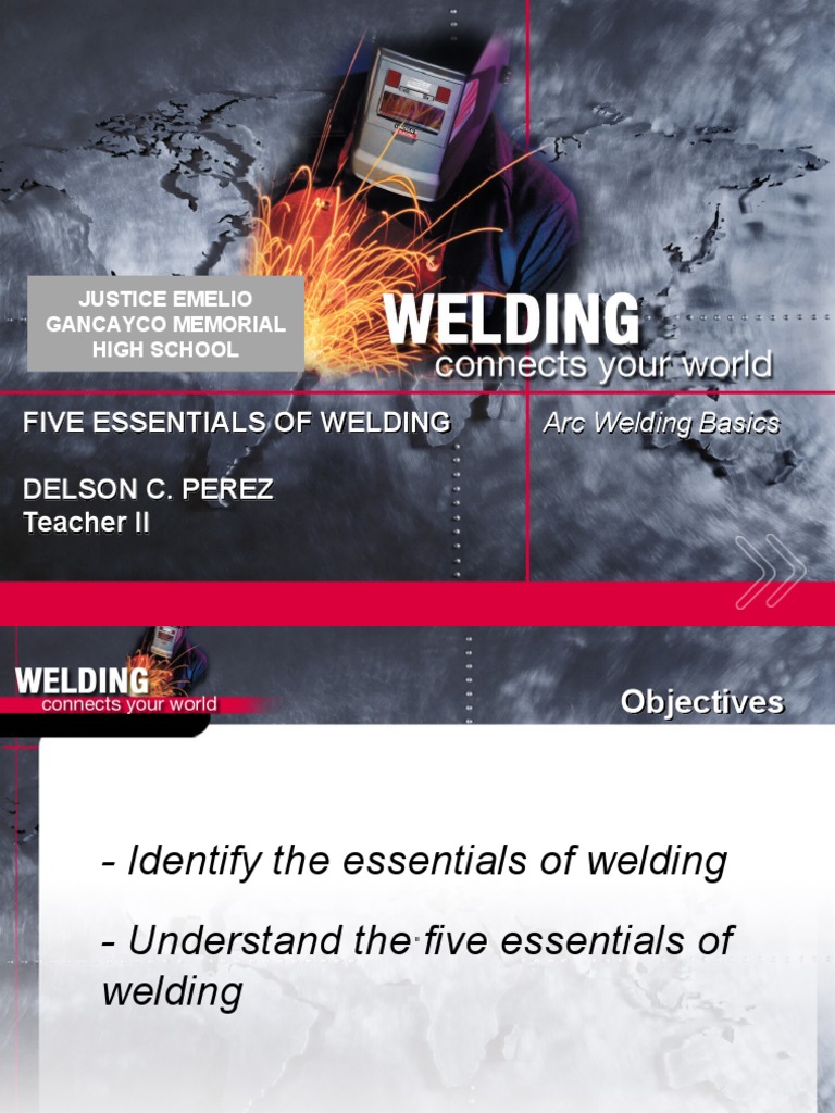 Essentials Of Welding Module 1 Pdf Construction Welding
