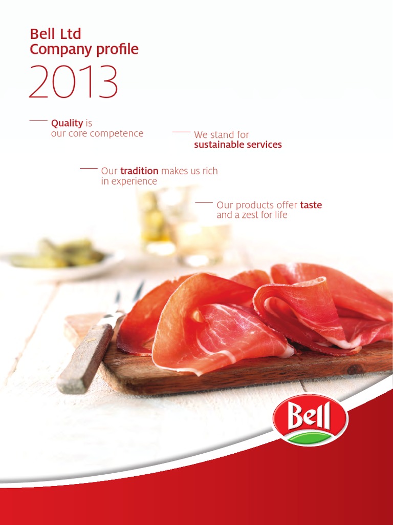 Bell Ltd Company Profile 2013 Overview | PDF | Sustainability | Brand
