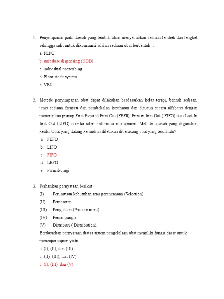 Soal LSP RS | PDF | Sains & Matematika