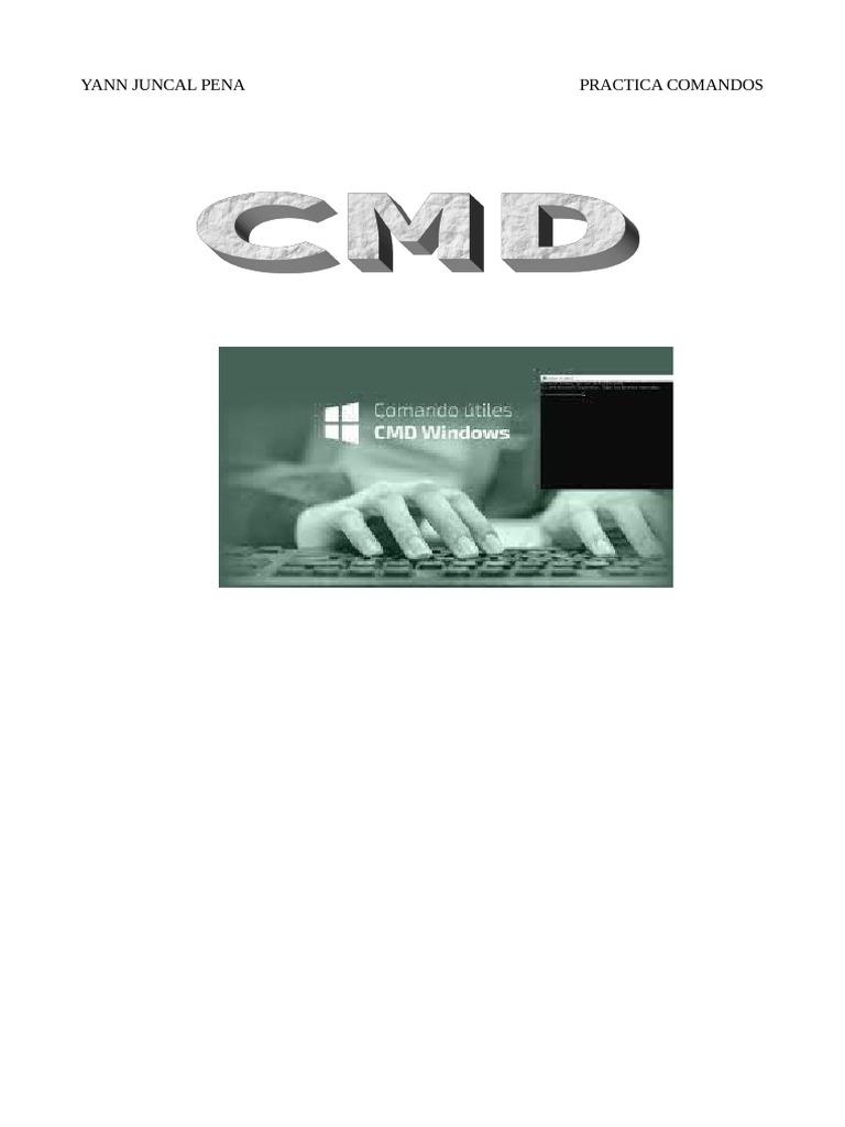 Práctica de Comandos en Windows | PDF | Archivo de computadora ...