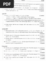 Vectors Basic Formula Sheet | PDF | Euclidean Vector | Plane (Geometry)