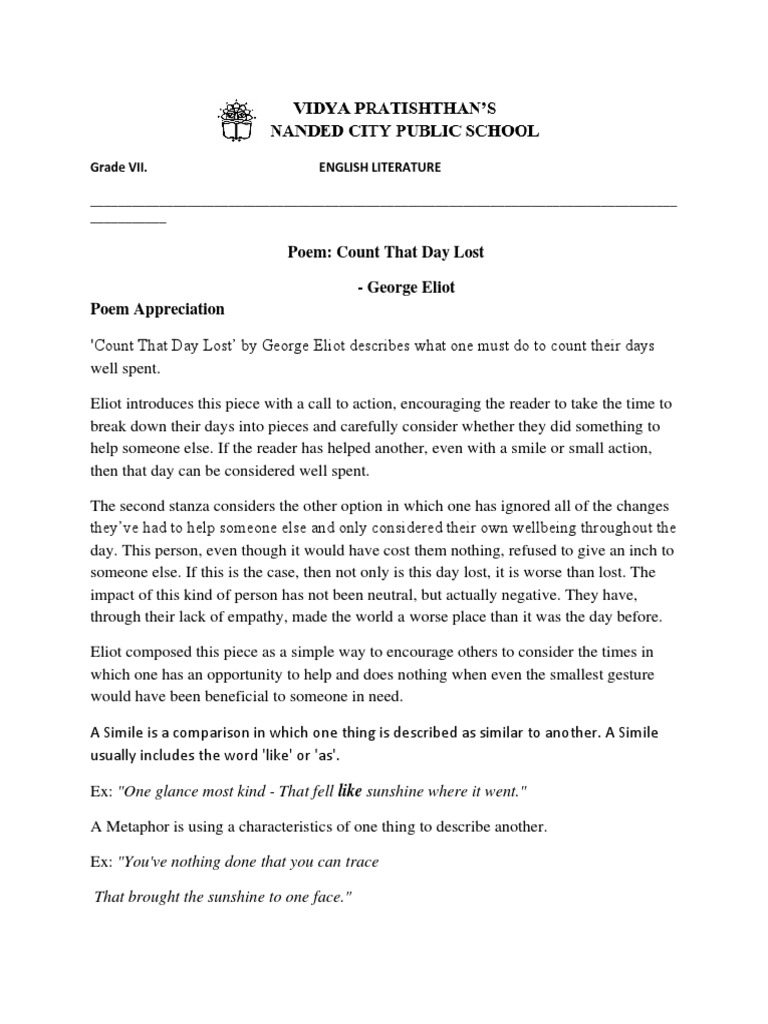 Count The Day Lost QAns | PDF