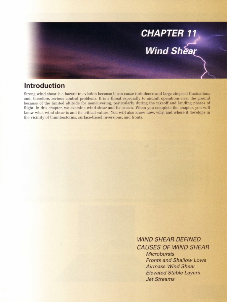 11 Wind Shear | PDF | Wound | Cyclone