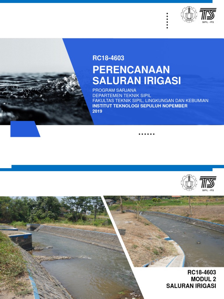 Modul 2 Saluran Irigasi | PDF