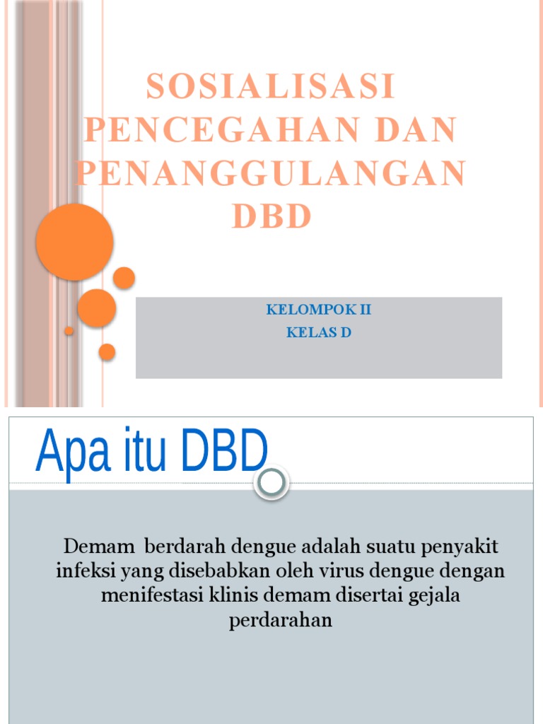 Materi Penyuluhan DBD | PDF