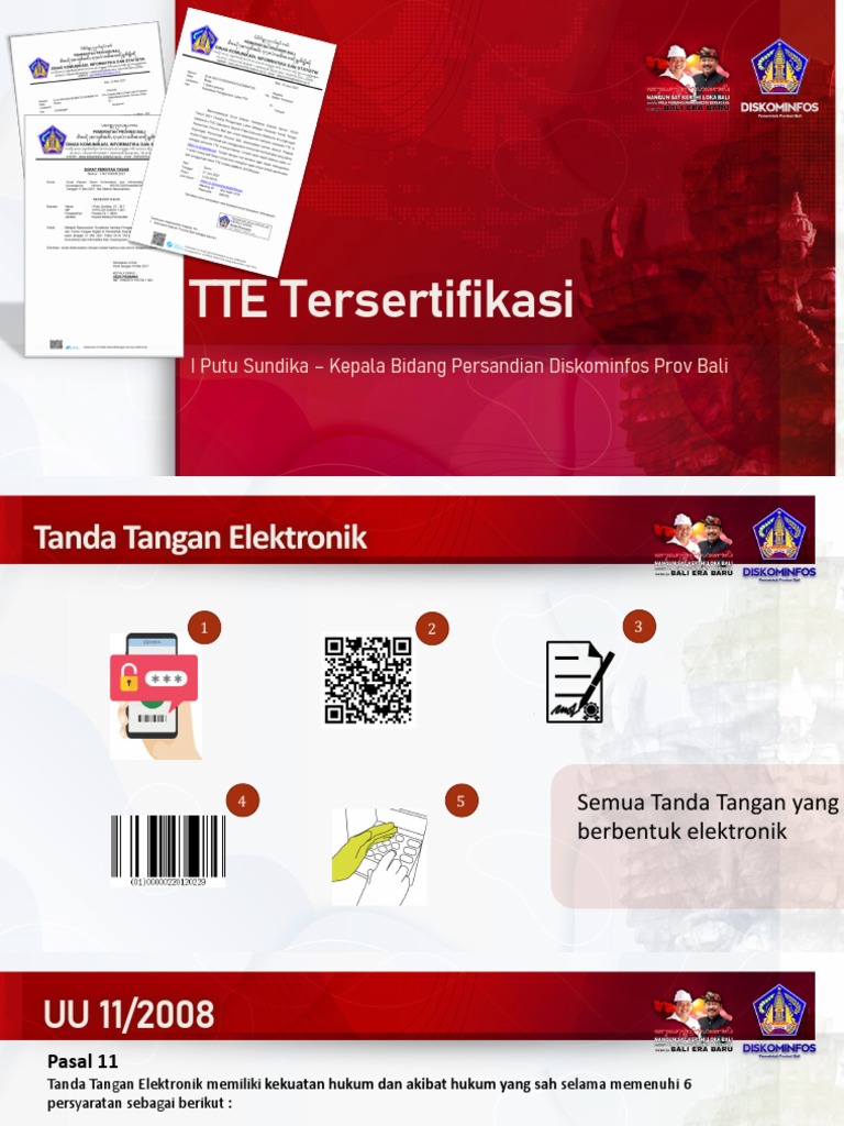 TTE Tersertifikasi | PDF