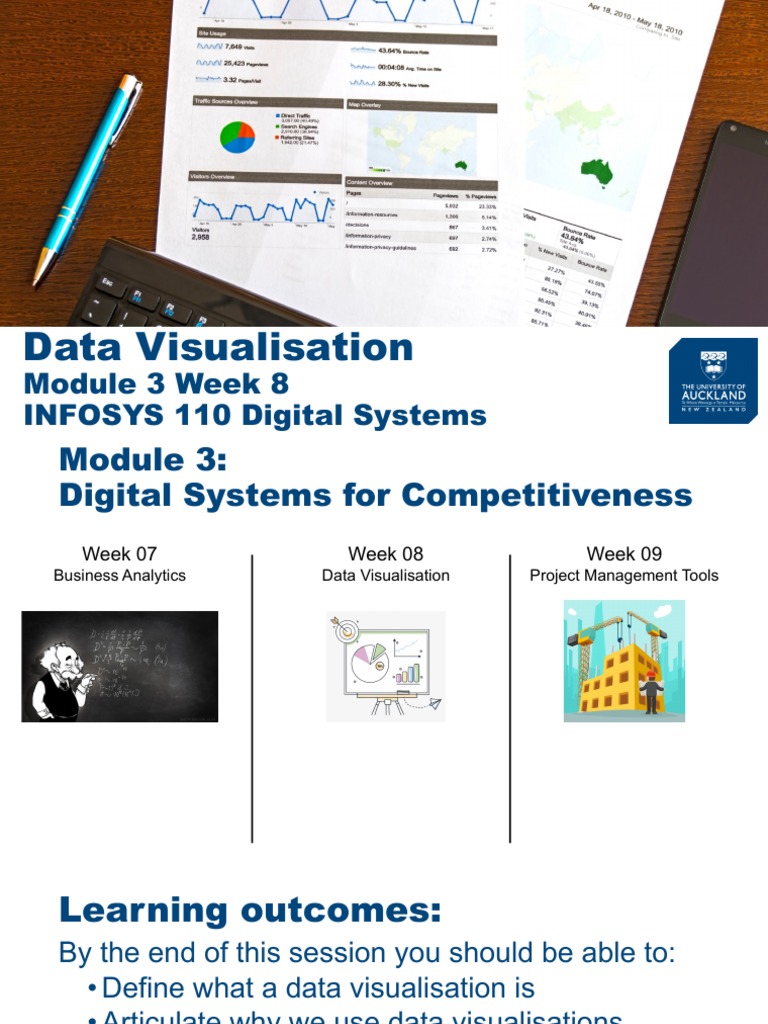 Data Visualisation: Module 3 Week 8 INFOSYS 110 Digital Systems | PDF ...