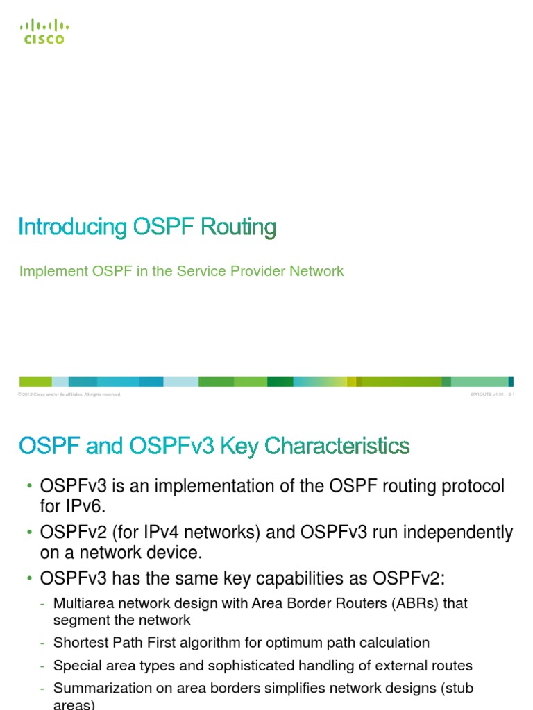 Understanding OSPF Operation | PDF | Computer Architecture | Osi Protocols