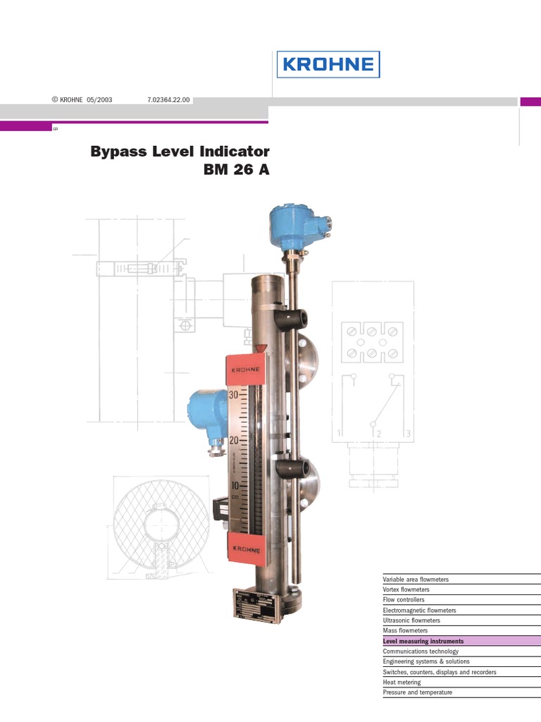 Bypass Level Indicator | PDF