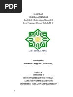 Pengertian dan Prinsip Ujrah dalam Islam | PDF