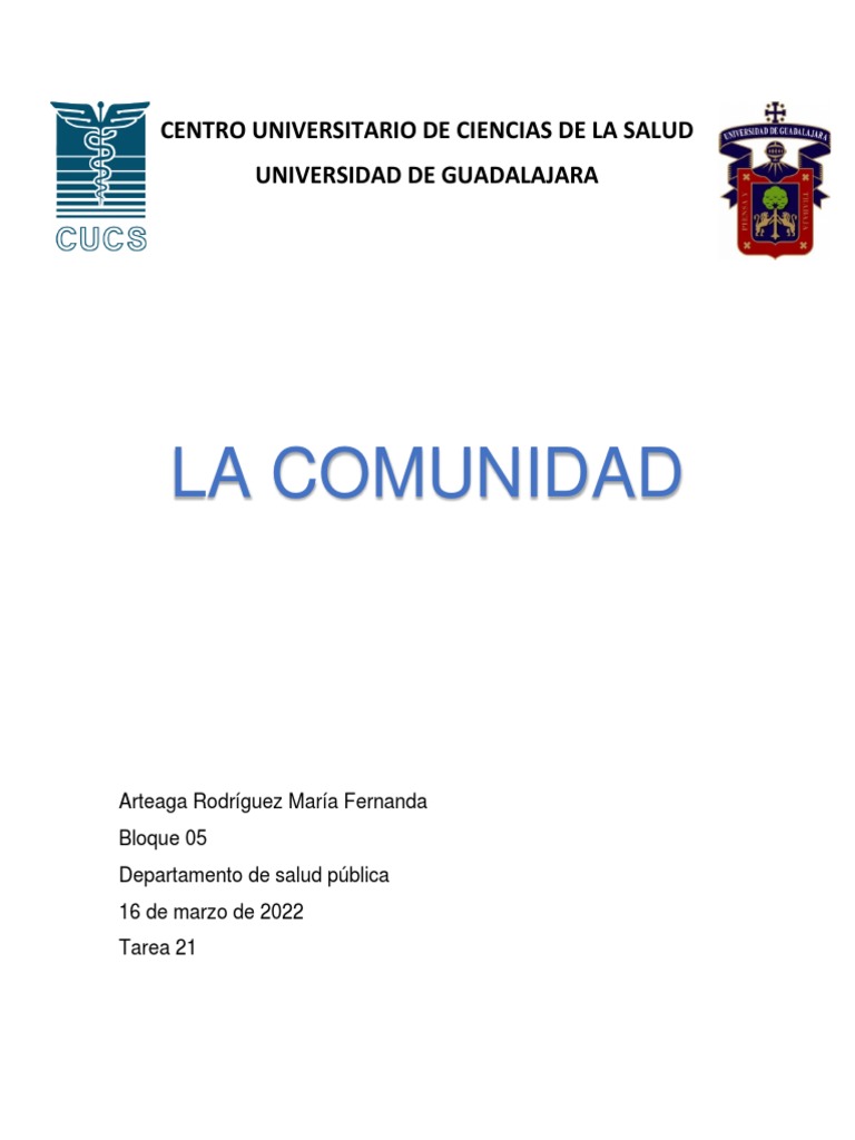 La Comunidad Ensayo | PDF