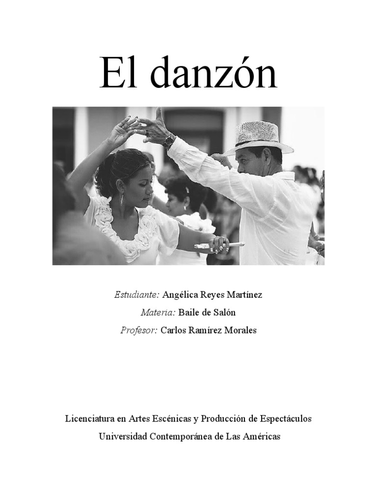 El Danzón | PDF | Bailes | Musica Latinoamericana