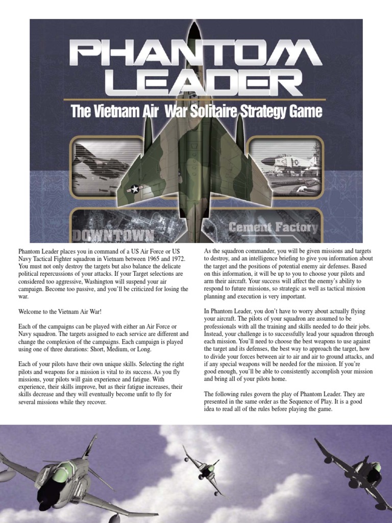 Phantom Leader | PDF | Aerial Refueling | United States Air Force