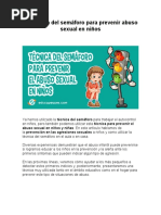 Semaforo Corporal Def | PDF