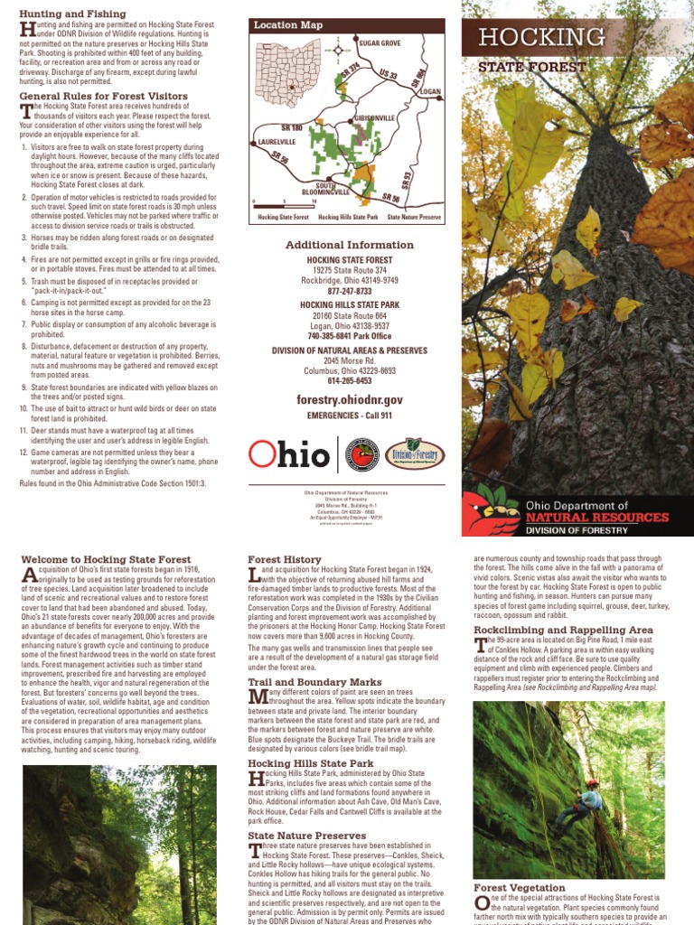 Hocking Hills Guide | PDF | Trail