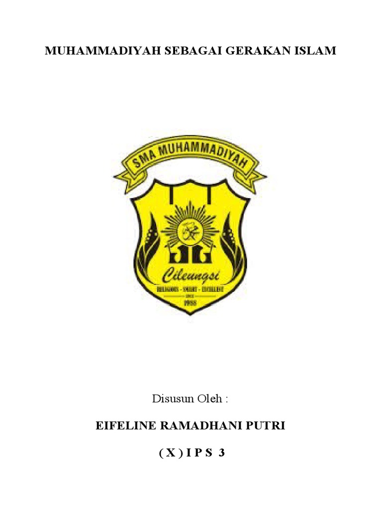 Muhammadiyah Sebagai Gerakan Islam | PDF