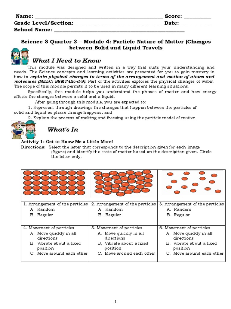 Science 8 - Module 4 - Version 3 | PDF