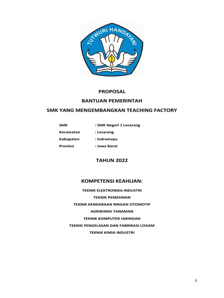 Proposal Program Budaya Kerja | PDF