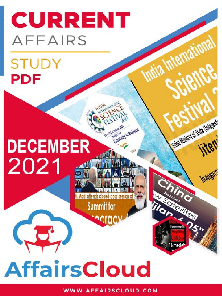 Current Affairs English Study Pdf December 2021 Version 2 By