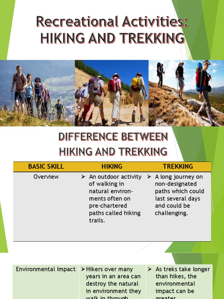 Hiking and Trekking | PDF