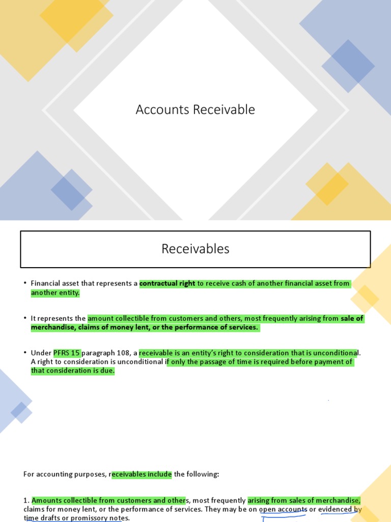Accounts Receivable Guide | PDF | Discounts And Allowances | Credit Card