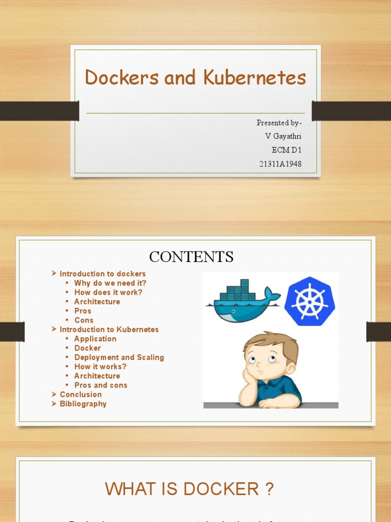 Dockers and Kubernetes | PDF | Operating System | Computing