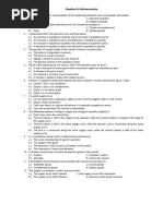 Macro Exam | PDF | Macroeconomics | Economics