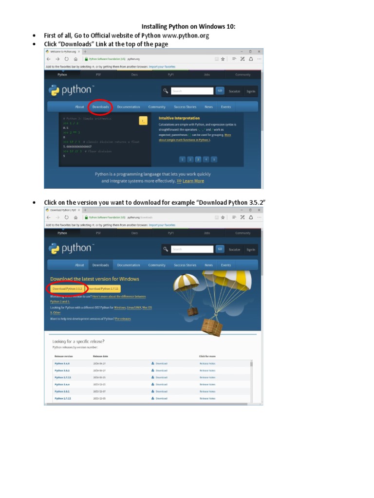 Installation Guide Pycharm | PDF | Python (Programming Language) | Microsoft Windows