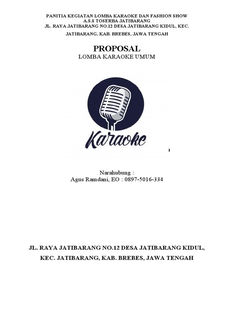 Proposal Lomba | PDF