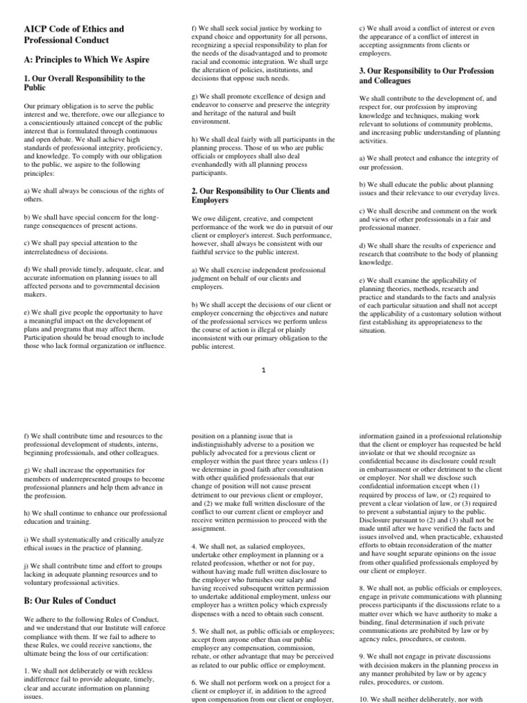 Guthrie KHarper MThree Ethics Codes | PDF | Employment | Confidentiality