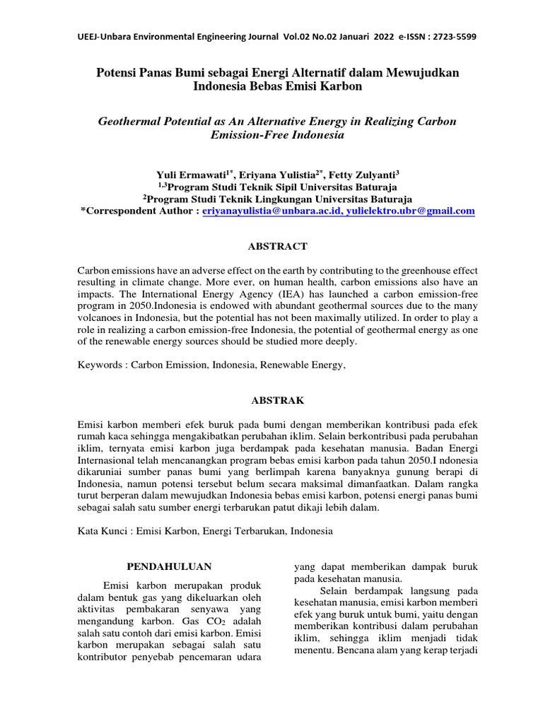 Jurnal Panas Bumi | PDF