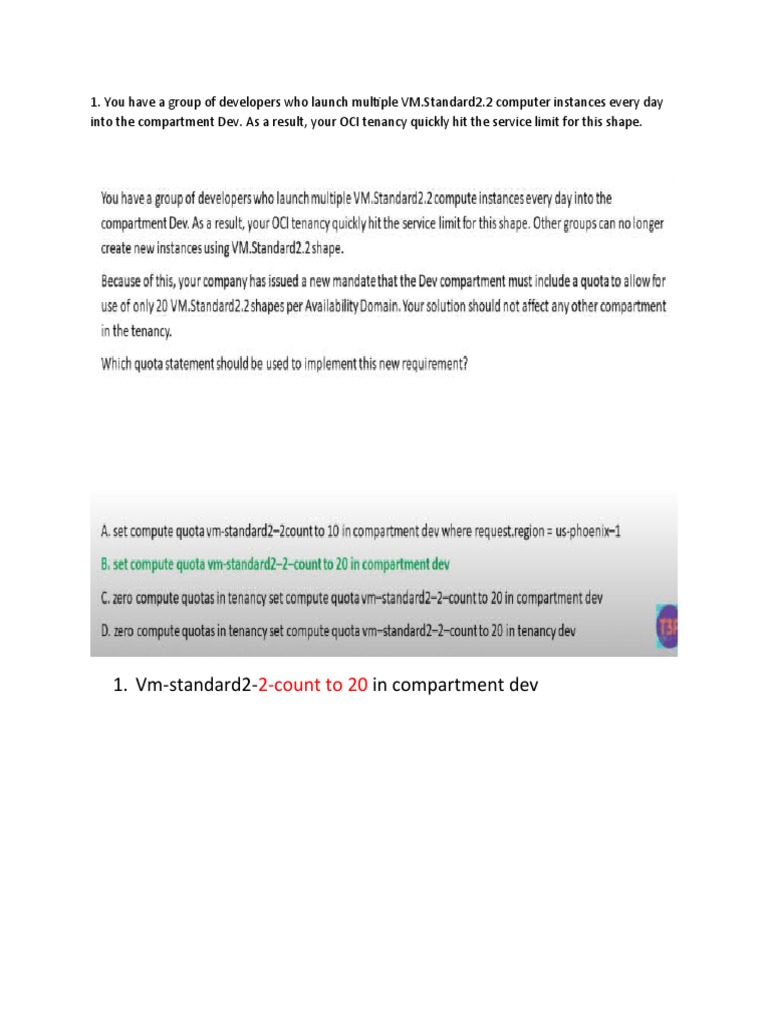 OCI Cloud Operation Exam Ahnaf | PDF | Cloud Computing | Command Line Interface