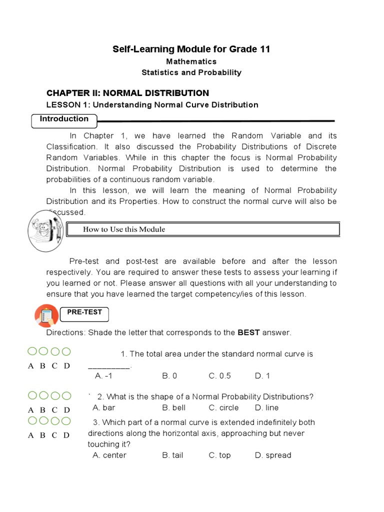 Chapter II Normal Distribution | PDF | Standard Score | Normal Distribution