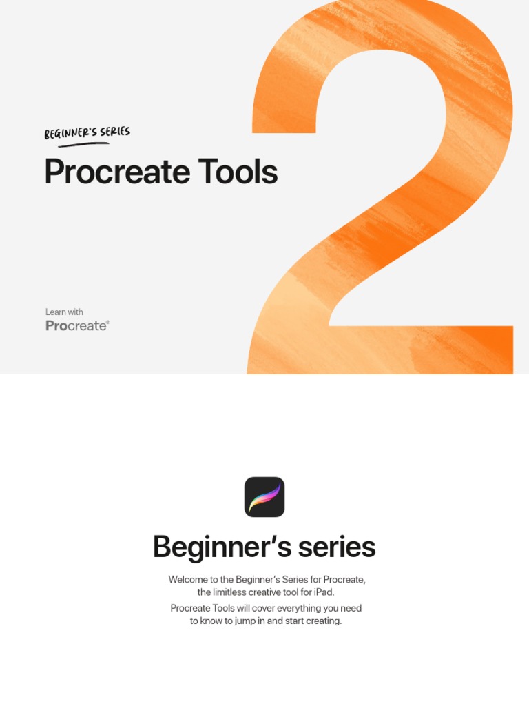Procreate Tools: Beginner'S Series | PDF | Drawing