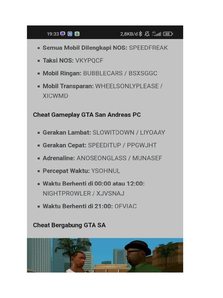 Cit Gta San Andreas | PDF