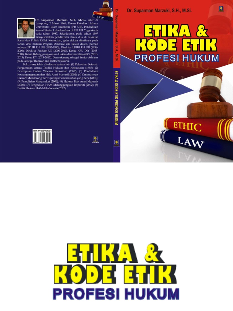 Buku Etika Dan Kode Etik Profesi Hukum | PDF