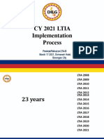DILG LP Advisory - Revised Implementation Schedule of LTIA CY 2025 | PDF