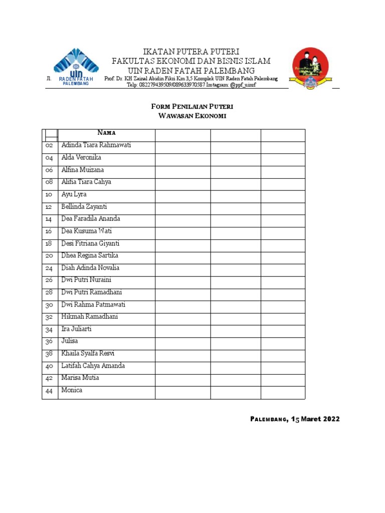 Form Ekonomi (Print 3 Rangkap) PDF | PDF