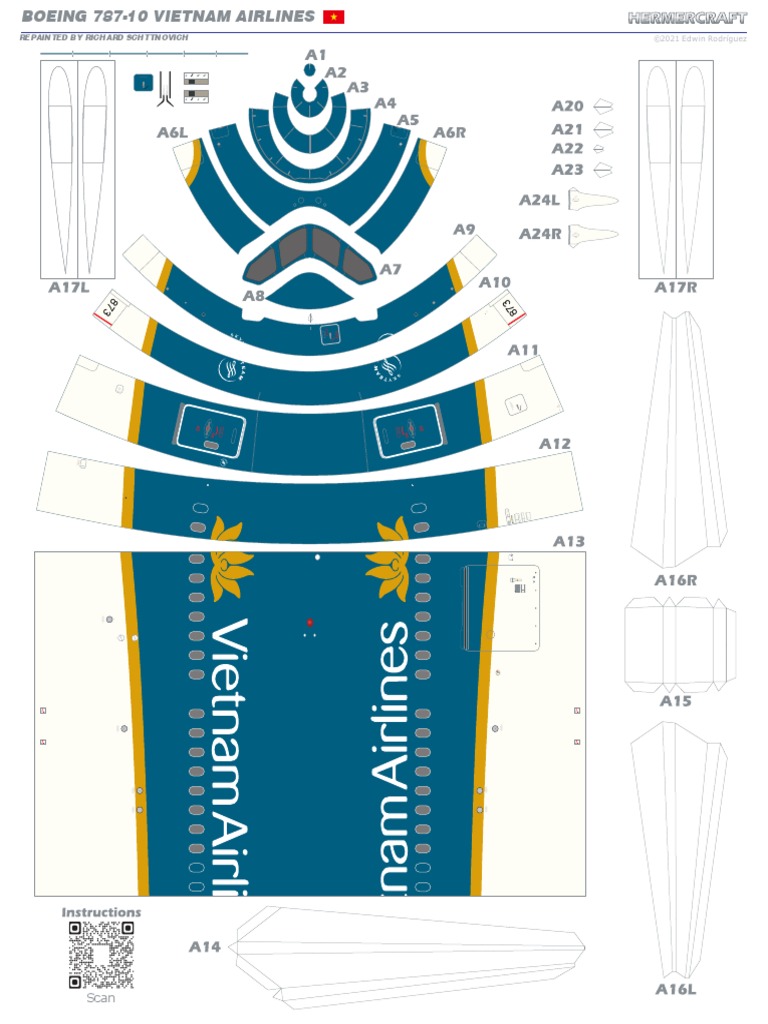 Boeing 787-10 Vietnam Airlines | PDF | Aviation | Aircraft