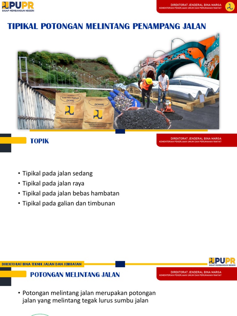 Tipikal Potongan Melintang Jalan | PDF