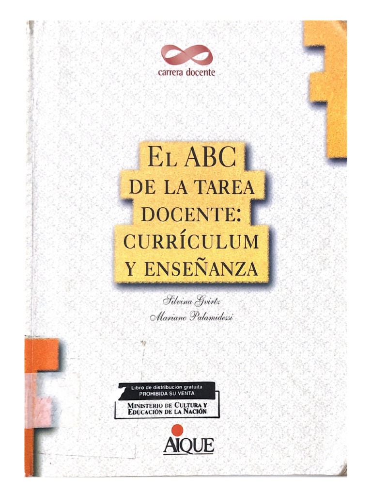 El ABC de La Tarea Docente - Guirtz y Palamidessi | PDF