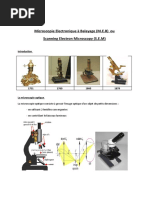 Présentation MEB EDX | PDF | Microscopie électronique à balayage ...