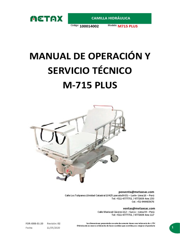 M715 Plus Sin Quinta Rueda - PNP | PDF | Solenoide | Química