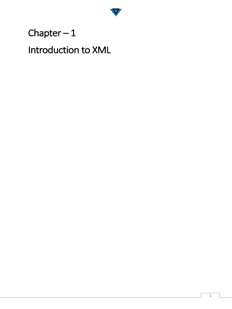 XML Chapter Introduction | PDF | J Query | Html Element